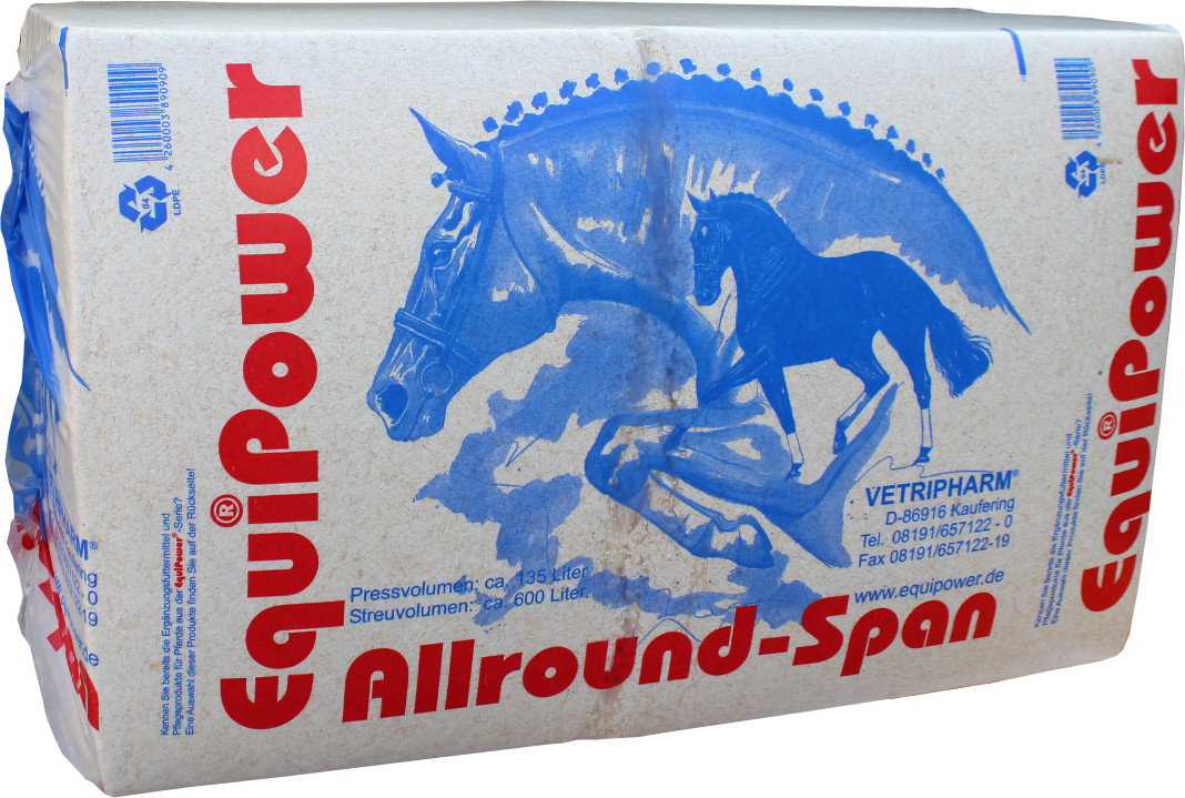 EquiPower Allround- Späne (600 L) | Equipower | Marken | Pferdefutter ...