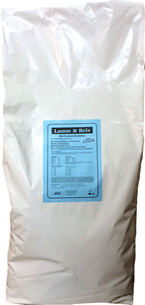 Schröder Premium Hundefutter Lamm & Reis 15 kg | Schröder | Hunde ...