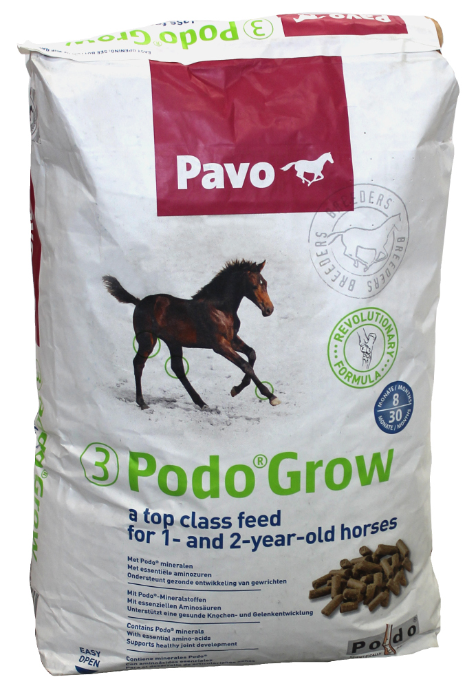 Pavo Podo Grow 3, 20 kg | Fohlen | Alter | Pferdefutter | meinpferd.de